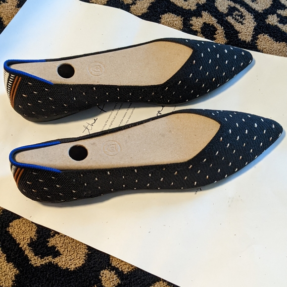 Rothy's | Shoes | Rothys Point Ivory Dot | Poshmark